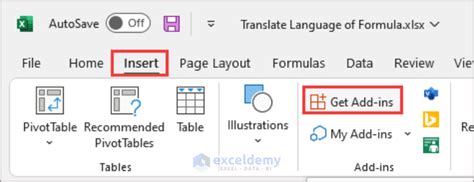 How To Translate Language In Excel Formula With Easy Steps