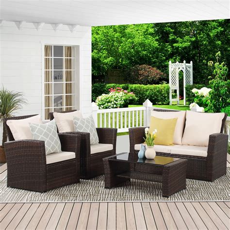 Nestl Patio Furniture Set Outside Furniture Patio Set 7