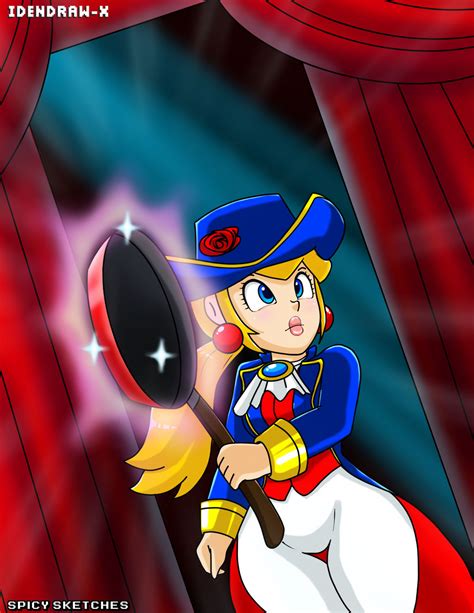 Princess Peach Frypan Fighter By Idendrawx On Deviantart