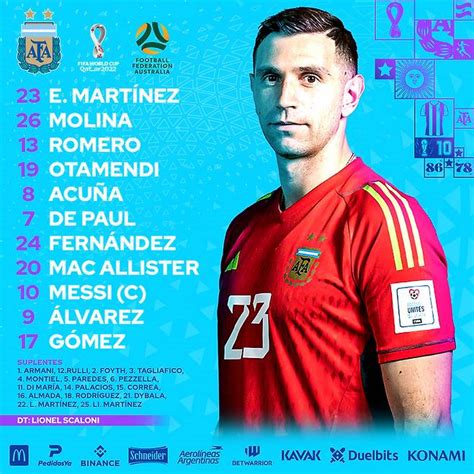 월드컵 메시 선발 출전 아르헨티나 16강 호주전 선발 라인업 발표