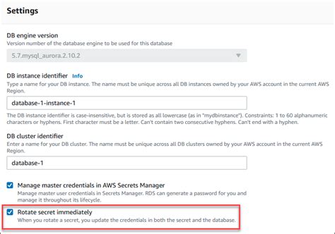 使用 Amazon Aurora 和 Aws Secrets Manager 管理密码 Amazon Aurora