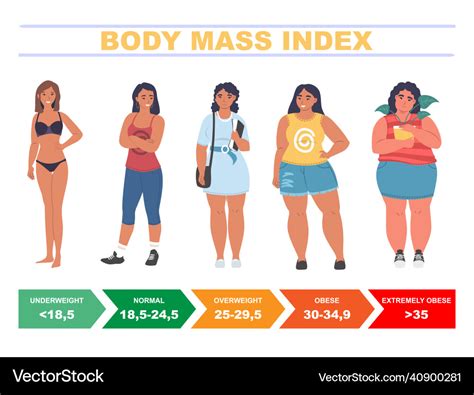 Bmi Chart For Women Same Bmi Different Body Flowingdata