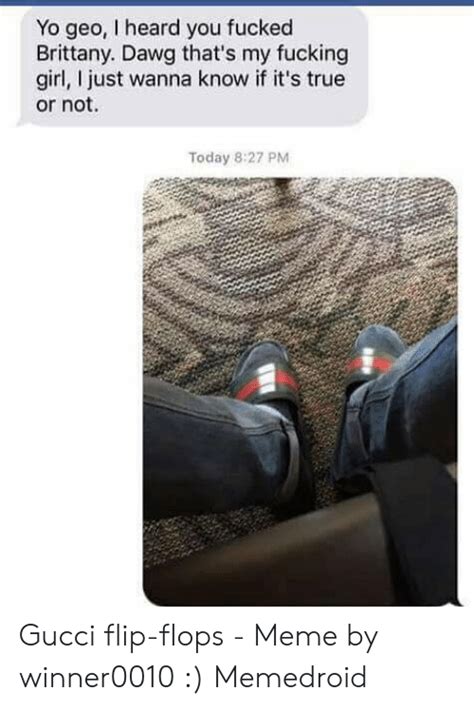 Gucci Flip Flops Memes 58 Koleksi Gambar