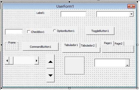Creando Un Formulario 1 Genial Curso Basico De Vba
