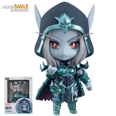오리지널 굿 스마일 월드 오브 워크래프트 애니메이션 피규어 실바나스 윈드 러너 넨 드로이드 10cm 액션 입상 모델 장난감 소년 선물 Aliexpress
