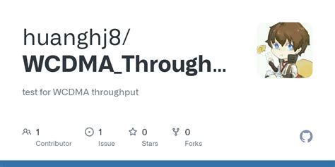 Github Huanghj8 Wcdma Throughput Test For Wcdma Throughput