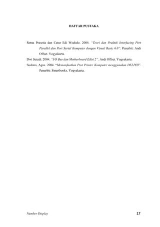 Interfacing Number Display PDF