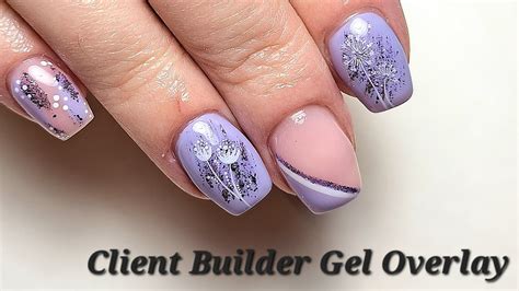 Watch Me Work Client Builder Gel Infill Spring Inspired Gel Design
