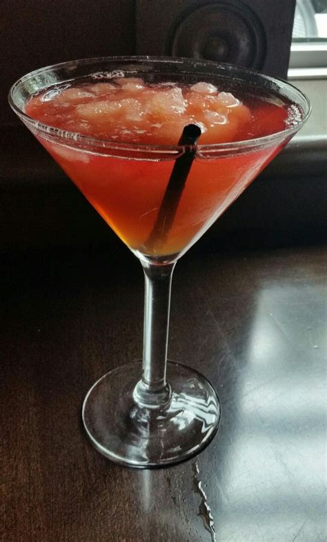 Woo Woo From Brewsters Vodka Peach Schnapps Cranberry Juice Peach