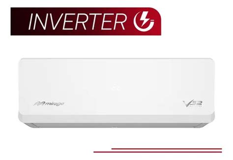 Minisplit Inverter V32 220v Mirage Evc121d 1 Tonelada 12000 Btu R32