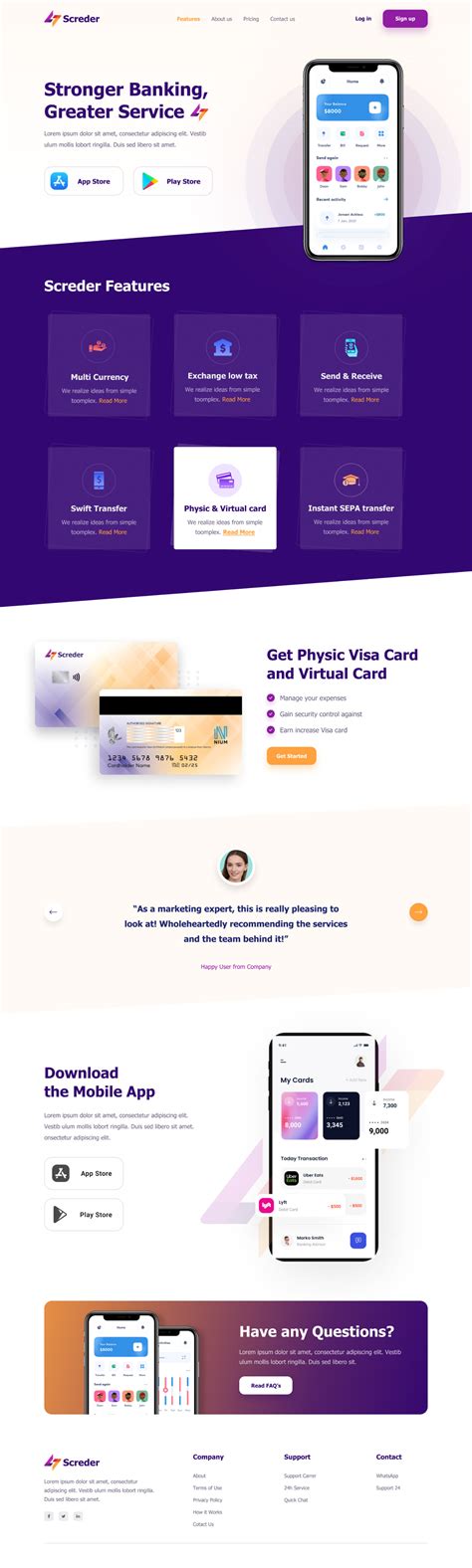 Saas Website Design Saas Web Design Ui Design On Behance