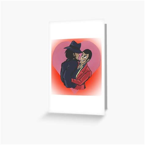 Lupin Iii Lupinjigen Greeting Card For Sale By Ink Pocket Redbubble
