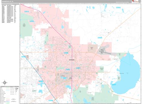 Gainesville Fl Zip Code Map Wine Country California Map