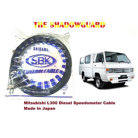 Mitsubishi L300 Diesel Speedometer Cable Made In Japan Shopee Philippines