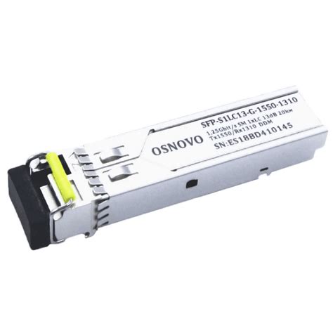 Osnovo SFP-S1LC13-G-1550-1310: SFP-модуль для подключения к коммутатору ...