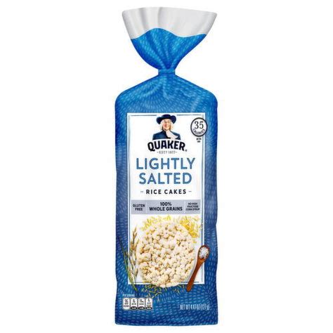 Quaker Rice Cakes Lightly Salted Brookshires