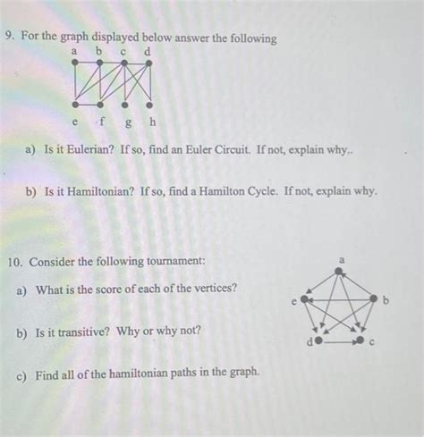Solved 1 Find A Minimal Spanning Tree For The Given Graph