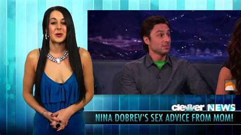 Nina Dobrev Sex Scene Advice From Mom On Conan Youtube