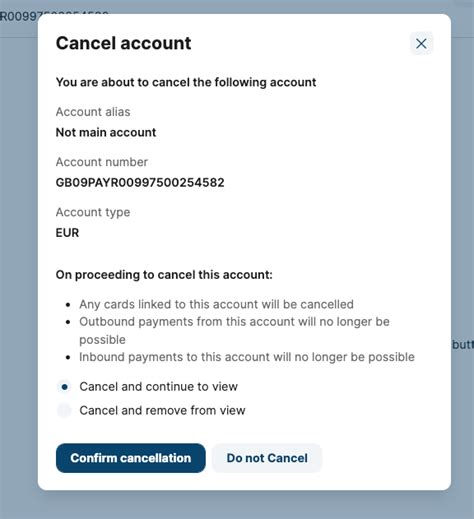 Cancel And Delete Accounts