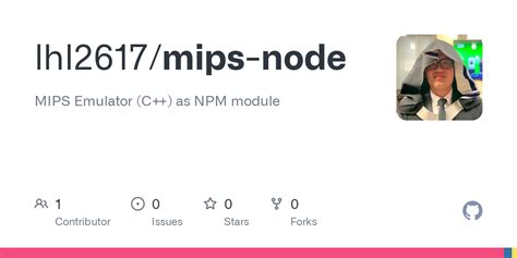 Github Lhl2617mips Node Mips Emulator C As Npm Module
