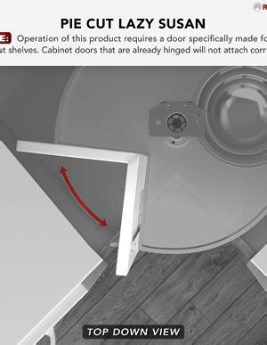 Rev A Shelf Lazy Daisy Pie Cut Polymer Tray Set Richelieu Hardware