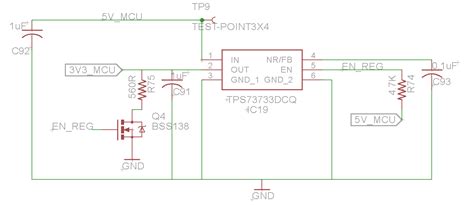 TPS737 The Output Voltage Is Not Zero When Enable Pin Is Triggered Power Management Forum