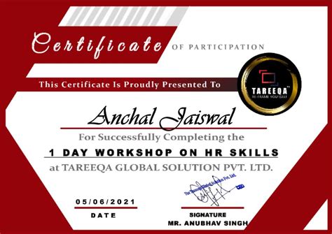 Anchal Jaiswal On Linkedin Hrworkshop