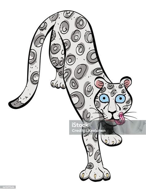 Gambar Kartun Macan Tutul Ilustrasi Stok Unduh Gambar Sekarang Aneh Konsep Bagian Tubuh