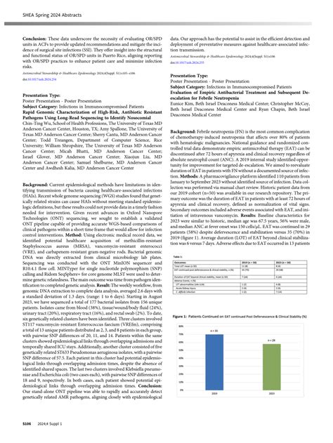 Pdf Evaluation Of Empiric Antibacterial Treatment And Subsequent De Escalation For Febrile