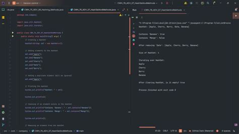 Santhosh Vs On Linkedin Java Collectionsframework Hashset Javaprogramming Learnjava