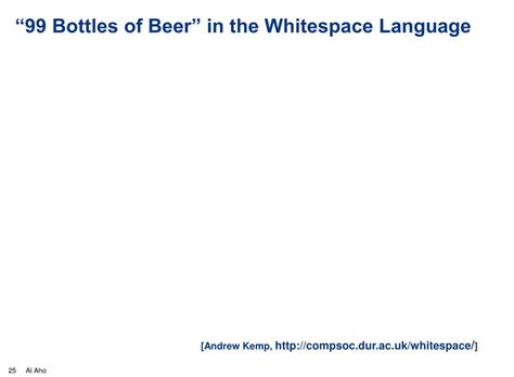 Ppt E6998 2 Advanced Topics In Programming Languages And Compilers