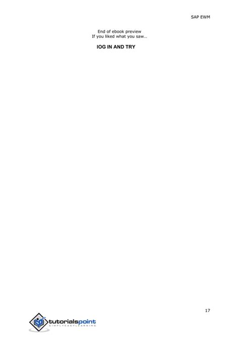 Sap Ewm Tutorial PDF
