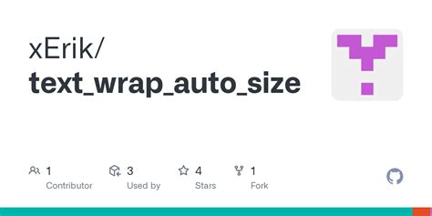Github Xeriktextwrapautosize