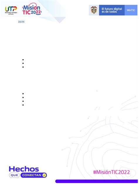 04 Javascript Pdf Modelo De Objeto De Documento Html