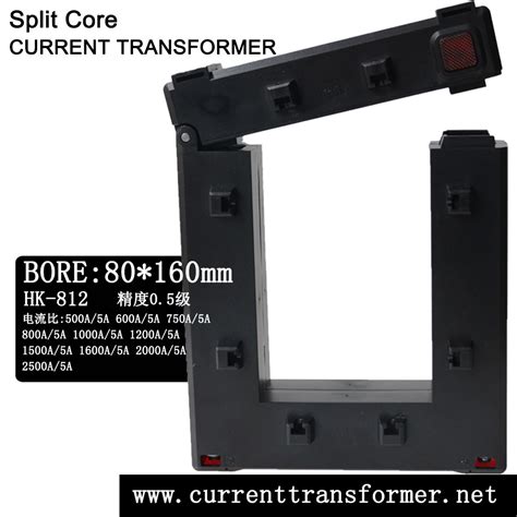 China Hk 812 Split Core Current Transformer With 500 4000a 5a Cl0 5 Open Type Current