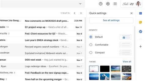 This New Gmail Quick Settings Menu Is An Inbox Godsend