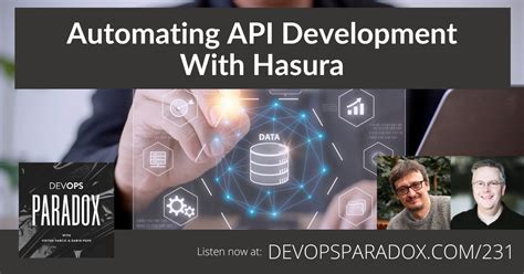 Devops Paradox On Linkedin Dop 231 Automating Api Development With Hasura