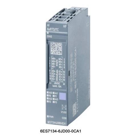 Plastic Siemens 6es7134 6jd00 0ca1 Analog Input Module At ₹ 16658 In