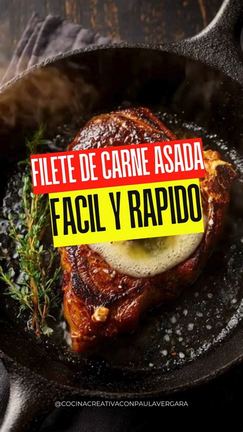 Filete De Carne Asada Con Romero Y Mantequilla Ingredientes 2 3