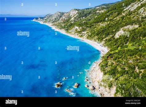 Belle Spiagge Di Lefkada Immagini E Fotografie Stock Ad Alta