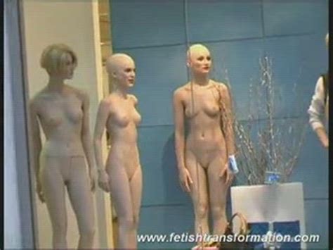 Exposed Live Mannequins Displayed In Store Sex Com