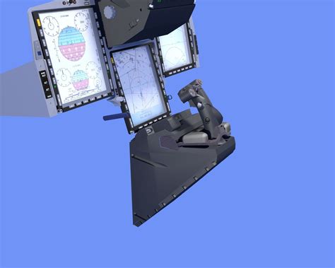 Jas 39 C Gripen Cockpit 3d Model Cgtrader