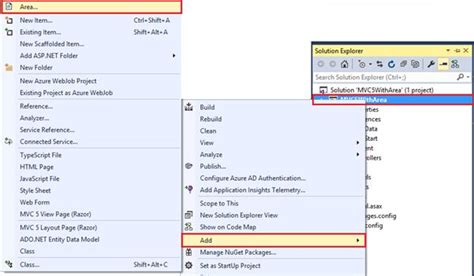 ASP NET MVC Areas