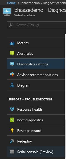 Azure You Can Now Connect To Azure Virtual Machine Using Serial Console