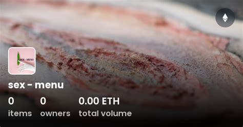 Sex Menu Collection OpenSea