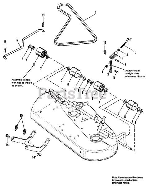 Simplicity 1691419 Simplicity 36 Mower Deck 36 Roller And Misc Group Parts Lookup With