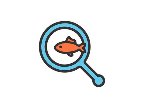 金魚すくいでとった金魚のアイコンの無料イラスト イラストセンター
