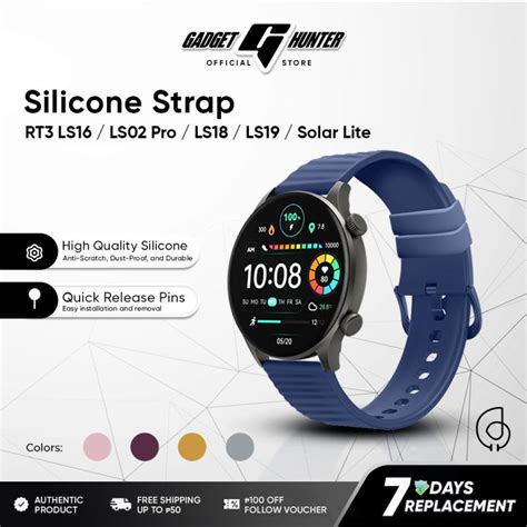 Haylou Silicone Strap Rt3 Ls16 Ls02 Pro Solar Lite Solar Pro Ls18