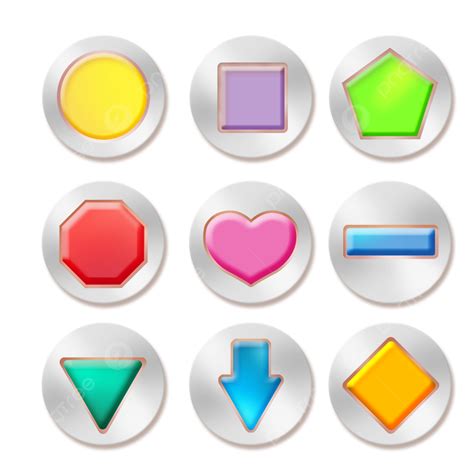 Interruptor De Botón De Objeto De Luz Tridimensional Ppt Png Juego