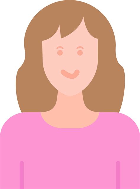 Girl Icon Vector Image 24230745 Vector Art At Vecteezy